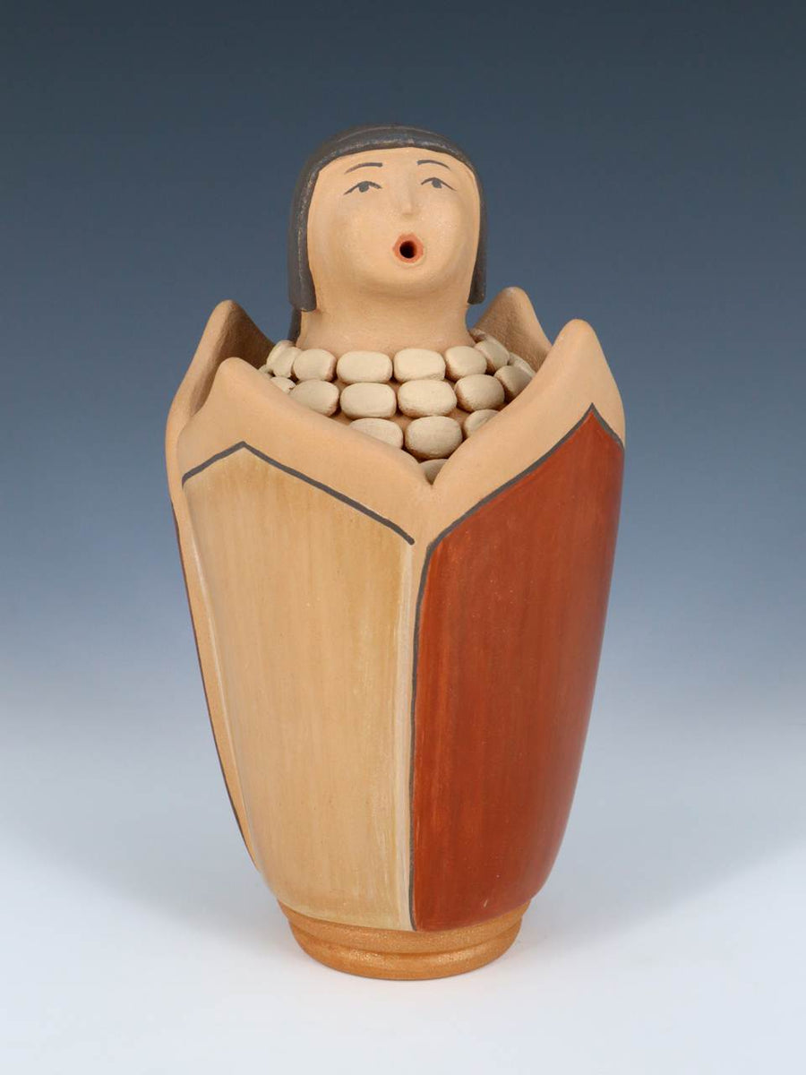 Jemez Pueblo Pottery Corn Maiden – PuebloDirect.com