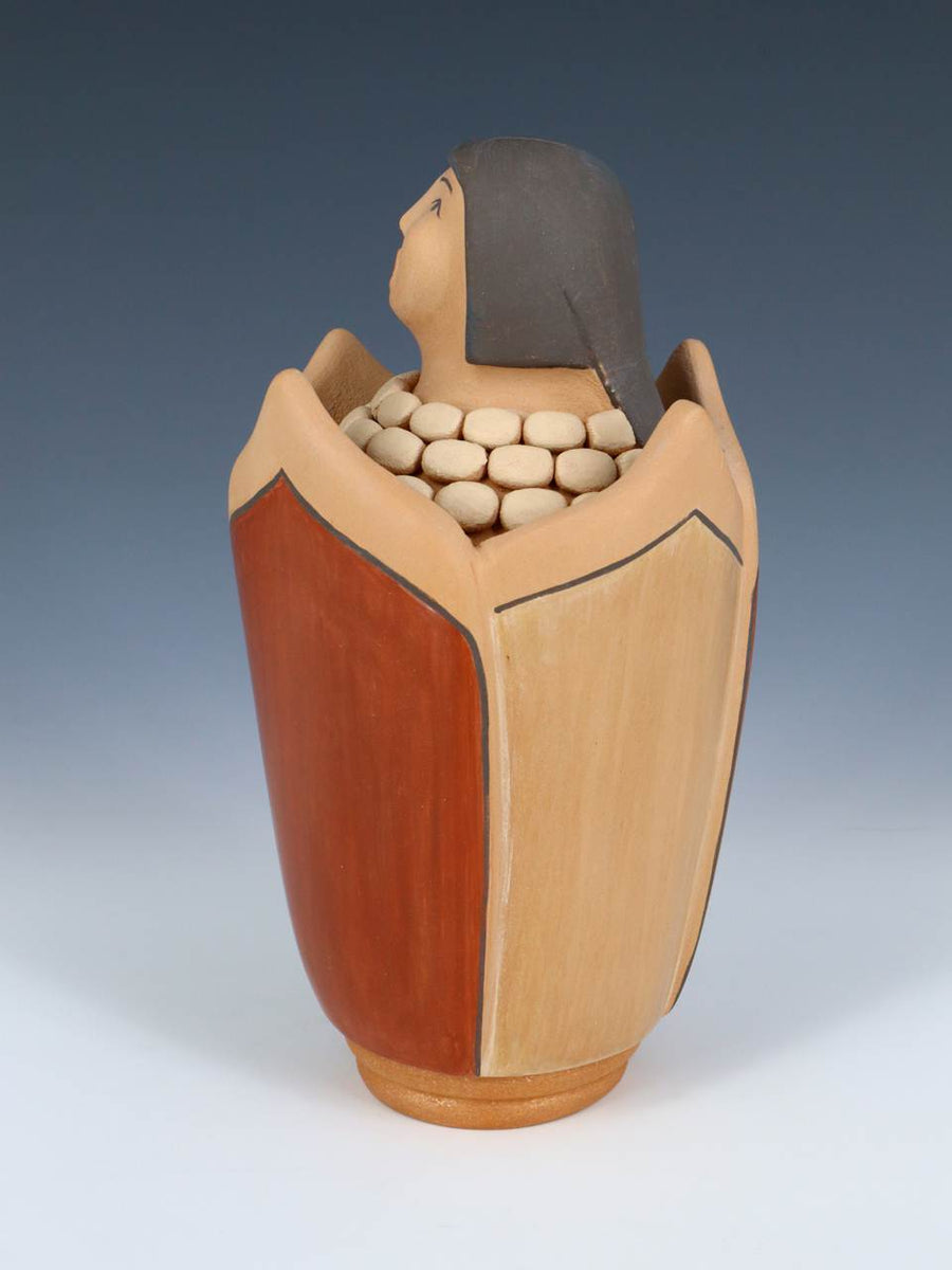 Jemez Pueblo Pottery Corn Maiden – PuebloDirect.com