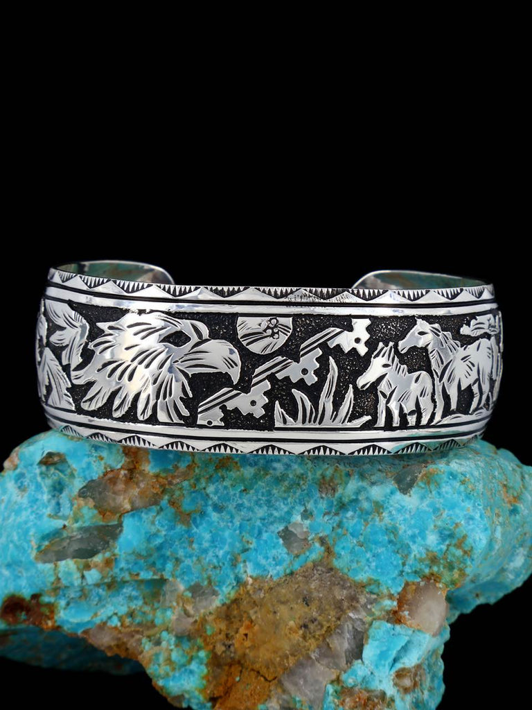 Native American Sterling Silver Bracelets | PuebloDirect.com