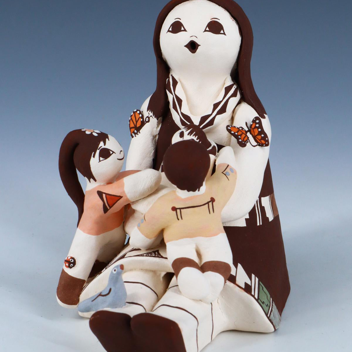 Acoma Pueblo Hand Made Pottery Storyteller – PuebloDirect.com