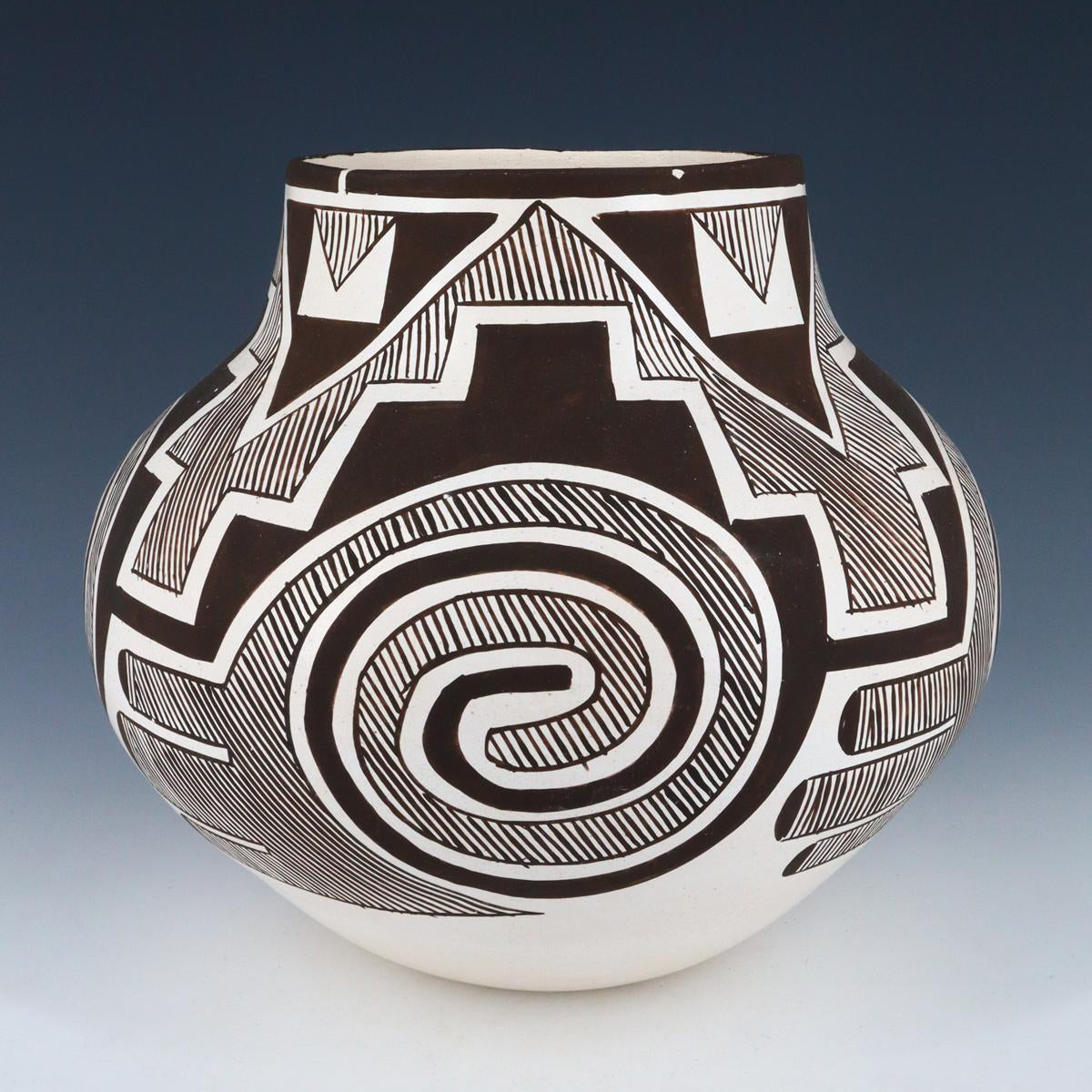 Laguna Pueblo Hand Coiled Pottery Olla – PuebloDirect.com