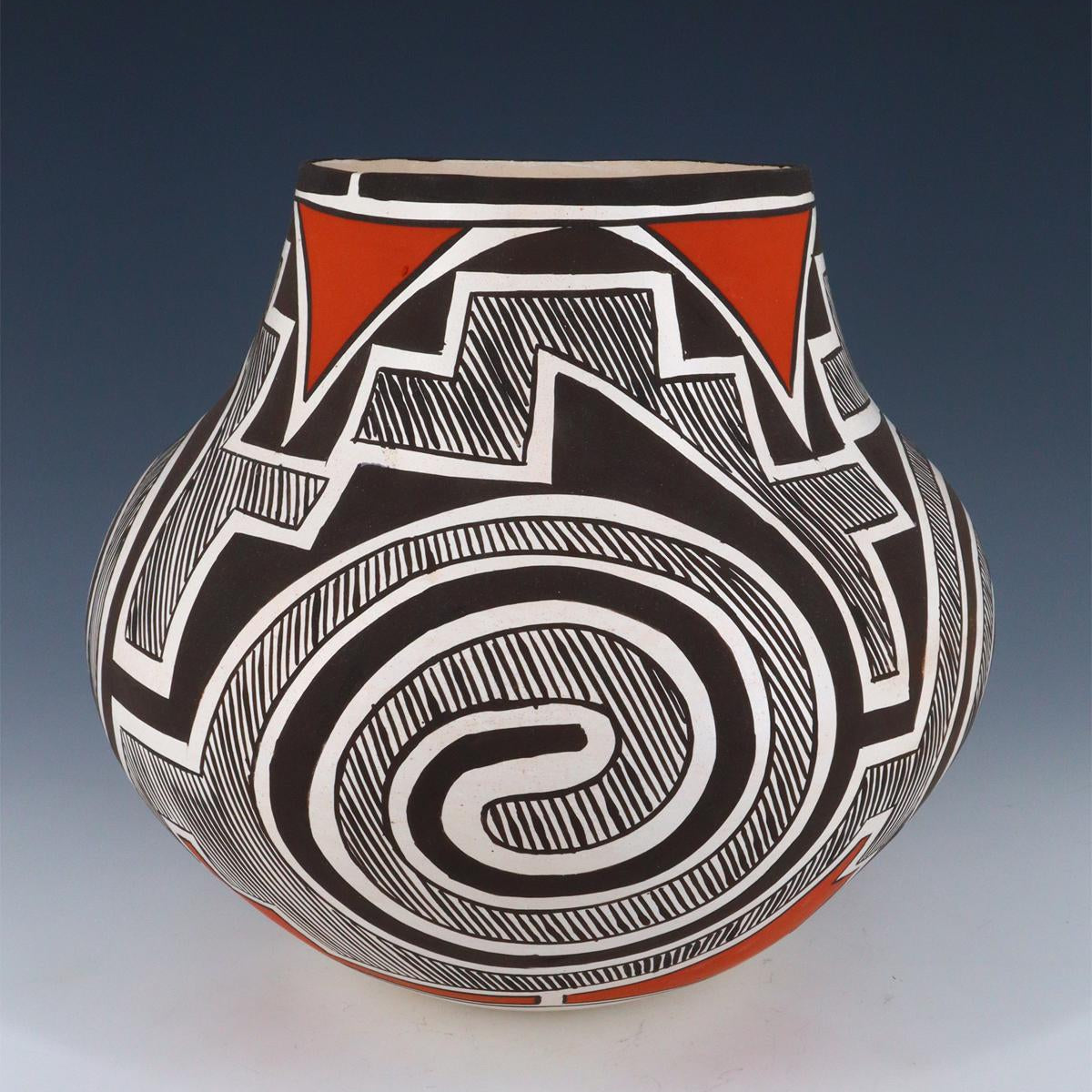 Laguna Pueblo Hand Coiled Pottery Olla – PuebloDirect.com