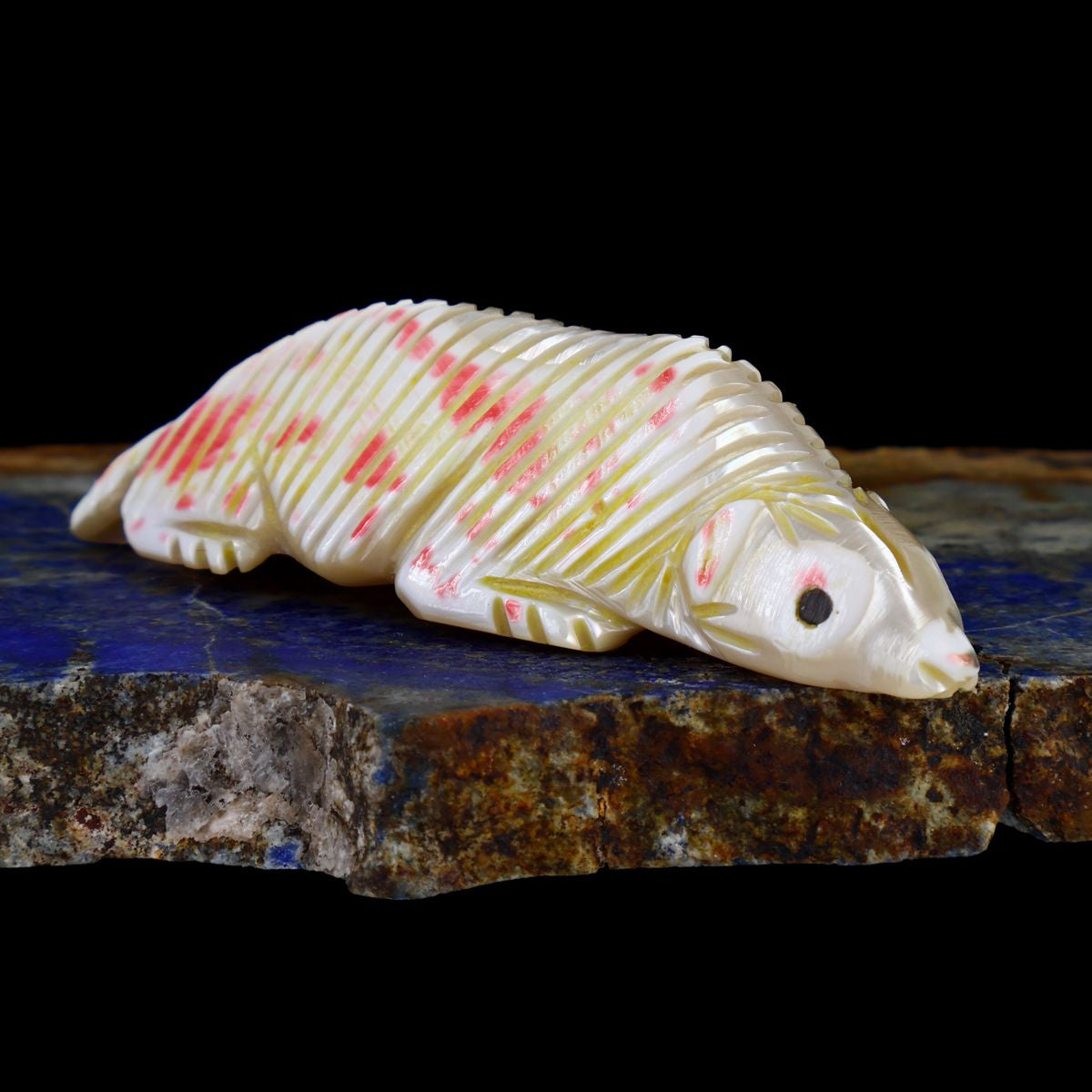 Shell Badger Navajo Carving – PuebloDirect.com