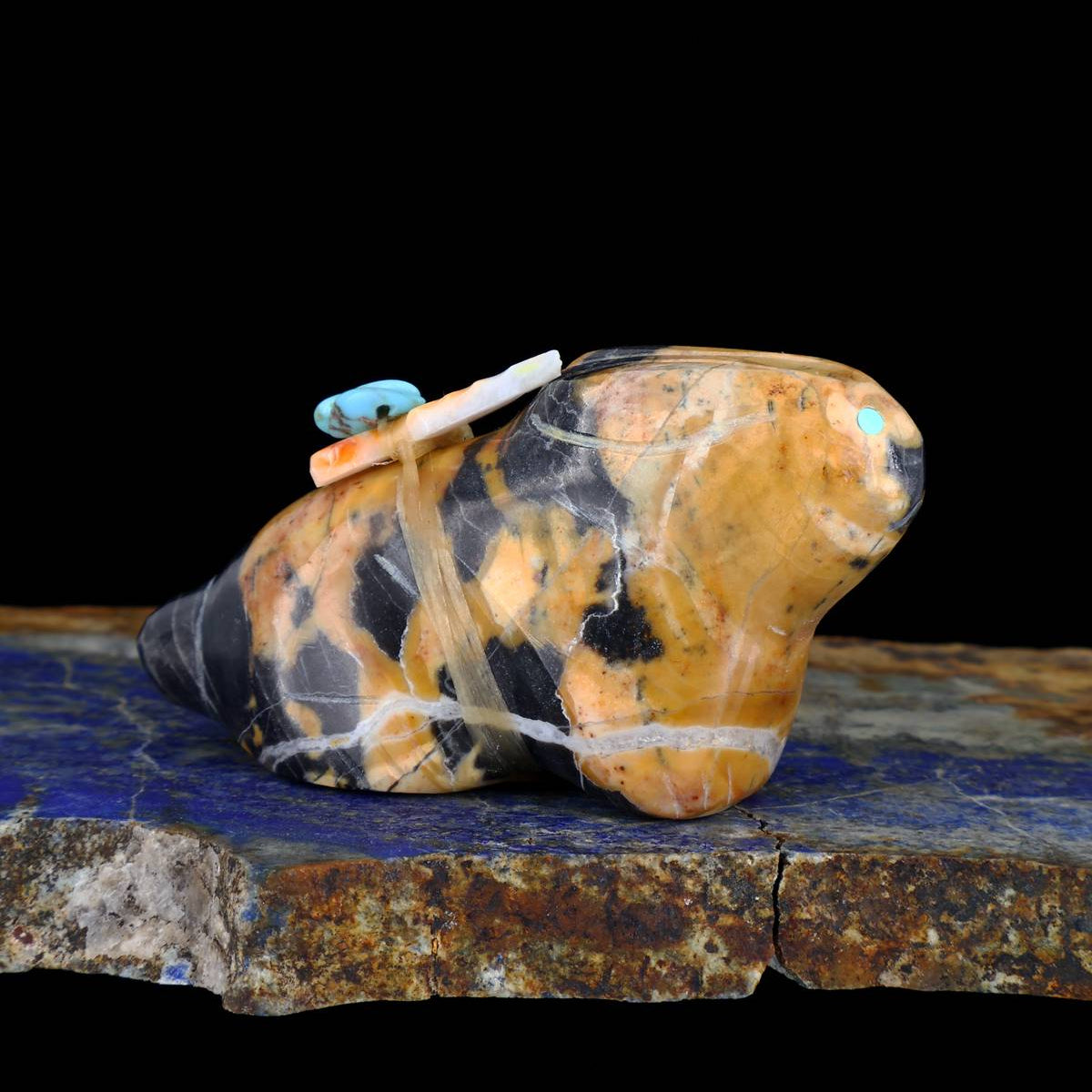 Egyptian Marble Rabbit Zuni Fetish – PuebloDirect.com